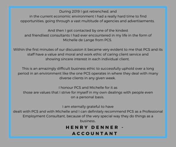 Home | PCS SA Employment Agency for both employee and employer.PCS